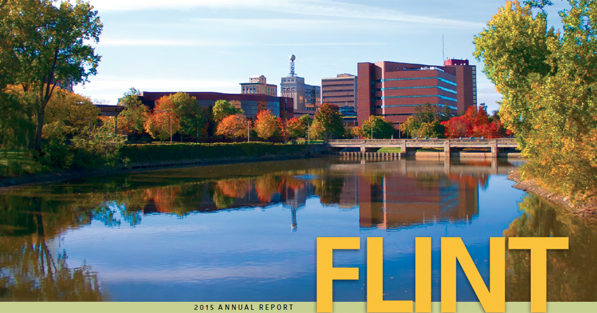 2015 Annual Report | Flint: reflections on crisis, community and ...