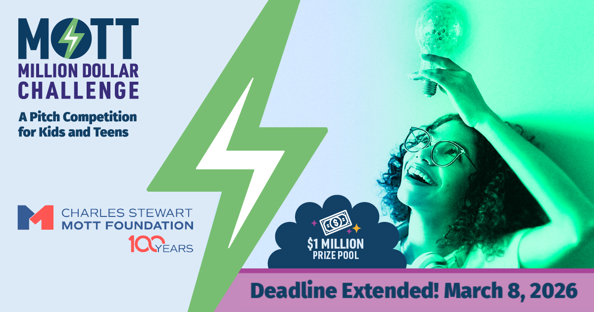 Mott Million Dollar Challenge invites next generation to lead with bold ...